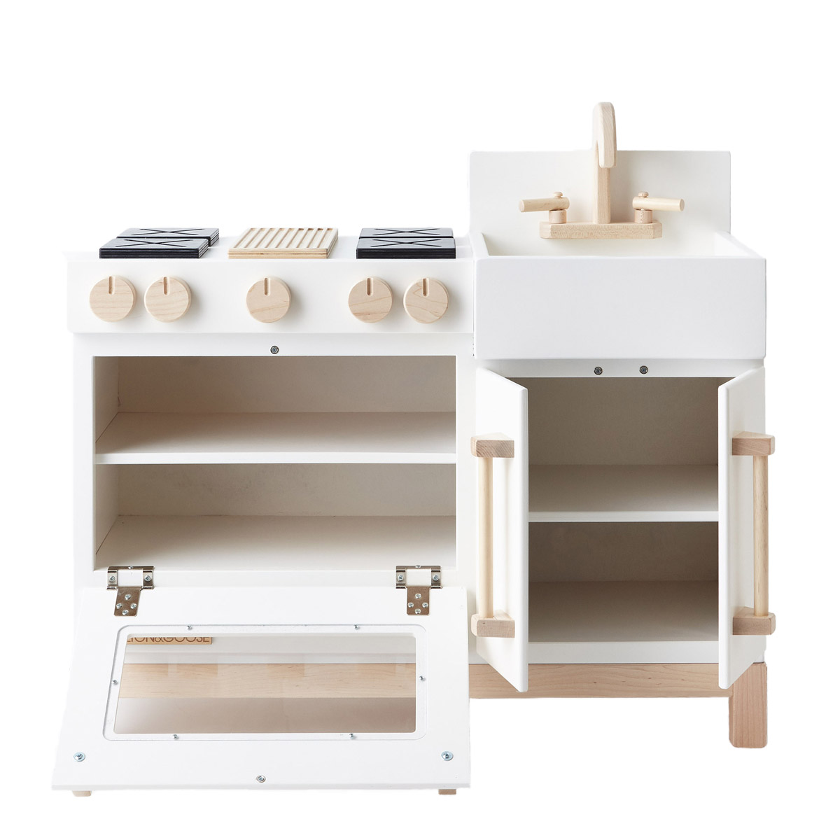This Is the Chicest Kids Play Kitchen Set We've Ever Seen