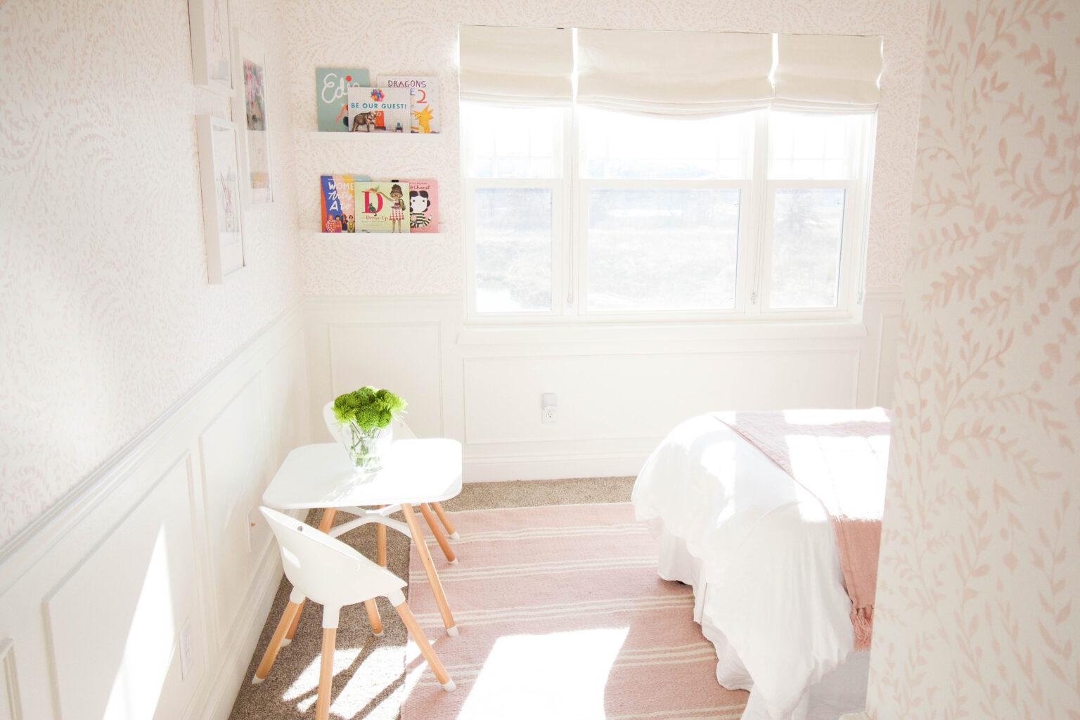 Go Inside This Bright and Blush Big Girl Room Makeover - Mini Magazine